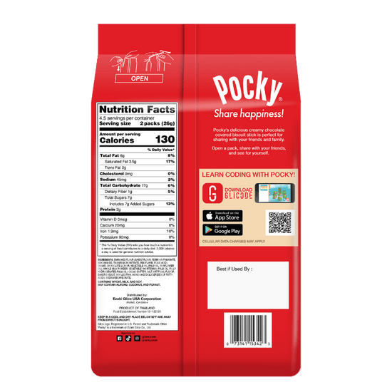 Pocky Chocolate | The Original Japanese Snack from Glico USA – Glico ...