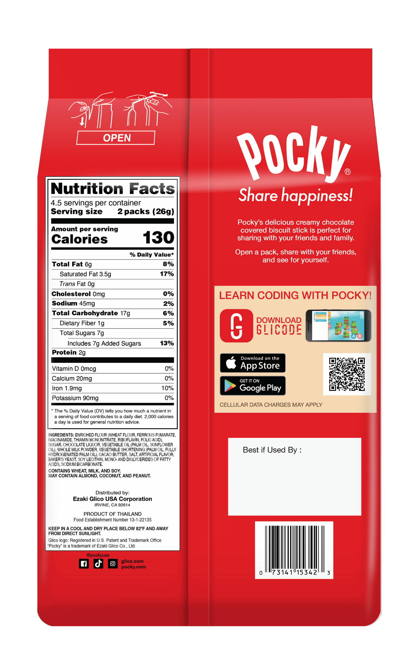 Pocky Chocolate | The Original Japanese Snack from Glico USA – Glico ...